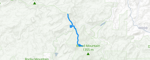 Coosa Backcountry / Duncan Ridge Trail Hiking Trail - - Georgia