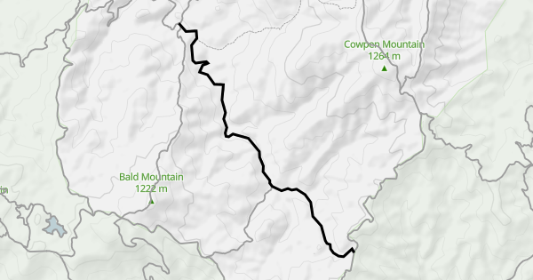 Conasauga River Trail Hiking Trail - Ellijay, Georgia