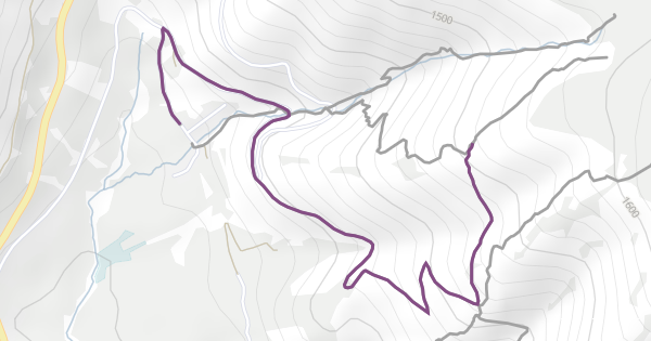 Uphill Kupres Trails Mountain Biking Trail