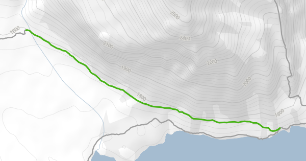Three Isle Lake Hiking Trail - Canmore, Alberta