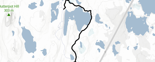 Big Otter Pond Trail Skiing Trail - Holyrood, NL