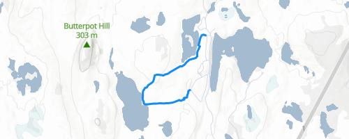 Pegwood Pond Trail Hiking Trail - Holyrood, Newfoundland