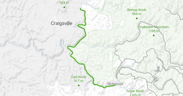 Cranberry/Tri-Rivers Multi Trail - Hillsboro, WV