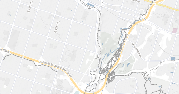 Hamilton Escarpment Rail Trail Mountain Biking Trail - Hamilton