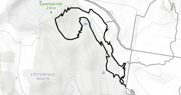 State Mountain Bike Course Mountain Biking Trail - Lysterfield