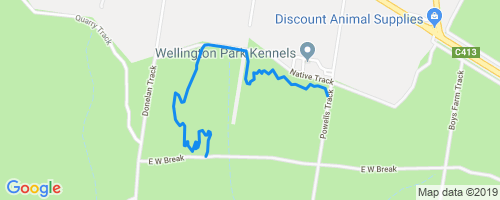 Humping Hound Mountain Biking Trail - Lysterfield