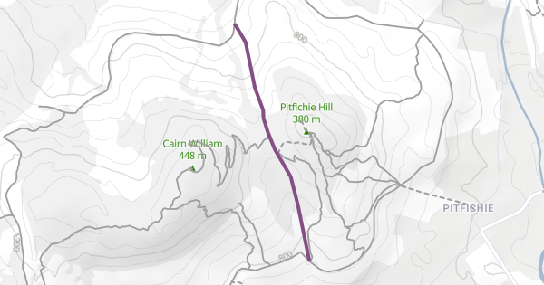 DH Cut through Forest Road Multi Trail - Inverurie