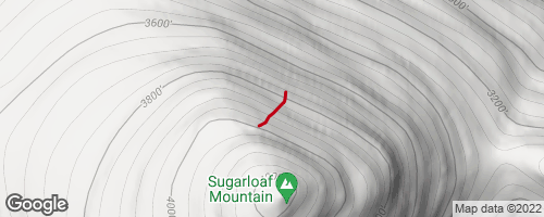 Bubblecuffer Extension Skiing Trail - Carrabassett Valley