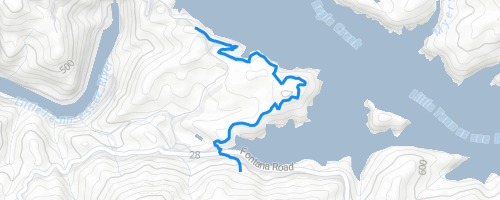 Appalachian Trail - Cable Gap (BMT) Hiking Trail - Fontana Dam