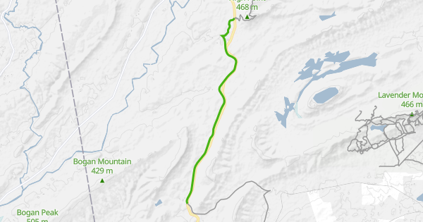 Pinhoti Trail - Simms Mountain N Multi Trail - - Georgia