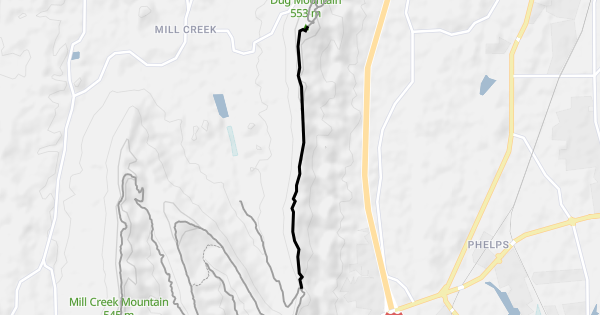 Pinhoti Trail - Dug Mountain Multi Trail - Dalton, GA