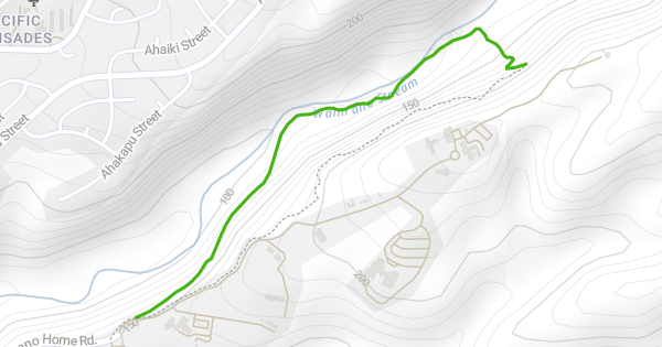 Lower Waimano Trail Hiking Trail - Oahu - Hawaii