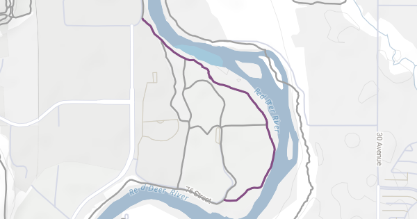 Three Mile Bend Outer Trail Multi Trail - Red Deer