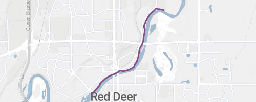 North Bank Trail Multi Trail - Red Deer, Alberta
