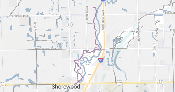 Dupage River Trail Multi Trail - Shorewood, Illinois