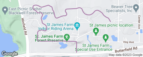 St. James Farm Loop Trail Multi Trail - Warrenville