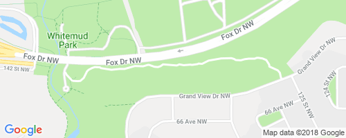 Whitemud traverse Mountain Biking Trail - Edmonton