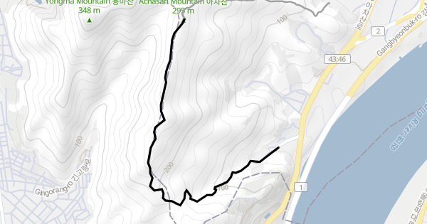 Achasan: Technical Climb - Up Mountain Biking Trail