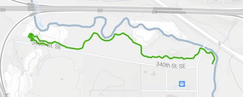 Creekside Connection Mountain Biking Trail - Coralville