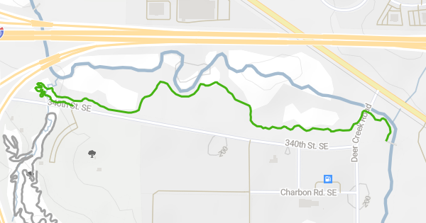 Creekside Connection Mountain Biking Trail - Coralville