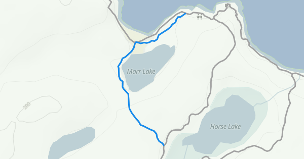 Marr Lake Trail Hiking Trail - Northern Bruce Peninsula Municipality