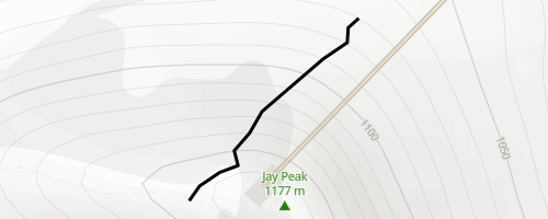 Face Chutes Skiing Trail - Jay Peak, Jay, Vermont