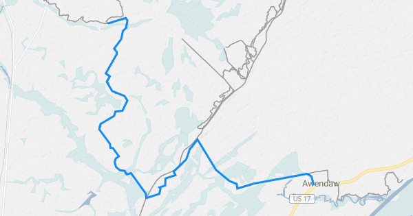 Palmetto Trail - Swamp Fox Passage Multi Trail - Charleston