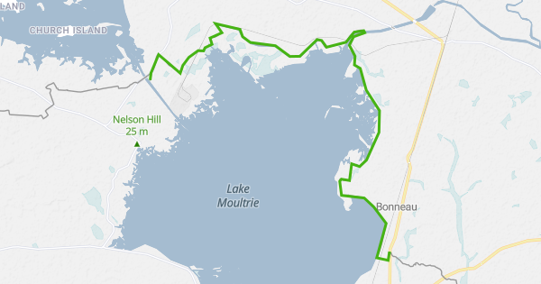 The Palmetto Trail - Lake Moultrie Passage Multi Trail - - South Carolina