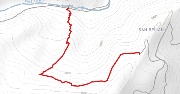 San Velián a Pozas de San Martín Multi Trail - Ainsa