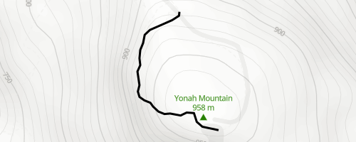 Yonah Mountain Loop Hiking Trail - Yonah, Georgia