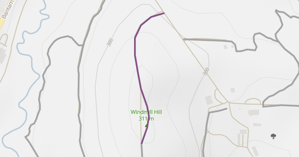 Windmill Campground Road Hiking Trail - Litchfield