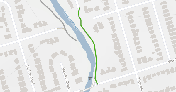 Mimico Creek Trail Multi Trail - Etobicoke, Ontario
