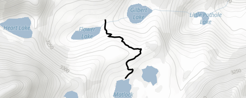 Matlock Lake Trail Hiking Trail - - California