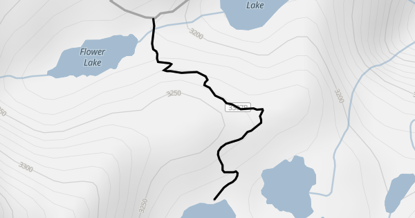 Matlock Lake Trail Hiking Trail - - California