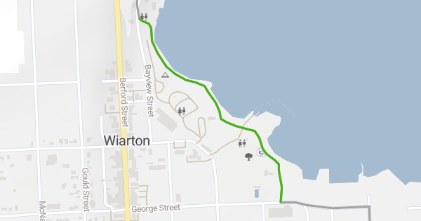 Blue Water Campground Bruce Trail Hiking Trail - Wiarton, ON