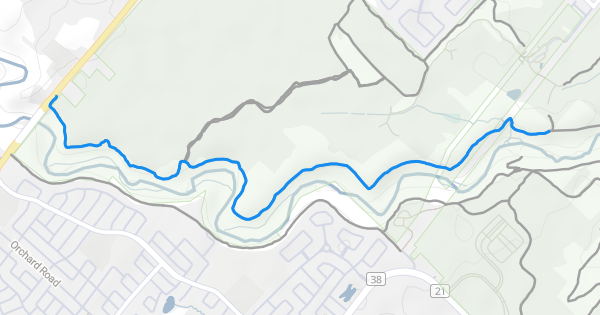 Bronte Creek South Multi Trail - Burlington, Ontario