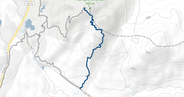Te Ranga (Rainbow Mountain Trail) Mountain Biking Trail - Rotorua