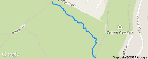 Cholla Mountain Biking Trail - Aliso Viejo, California