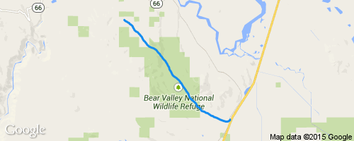 Bear Valley National Wildlife Refuge Mountain Biking Trail - Klamath Falls