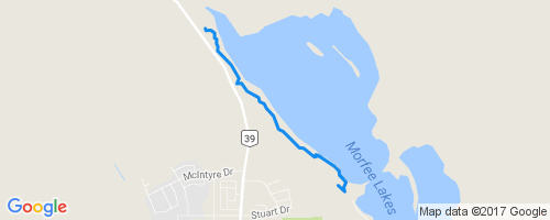 Morfee Lake Trail Multi Trail - Mackenzie, BC