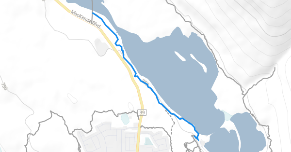 Morfee Lake Trail Multi Trail - Mackenzie, BC