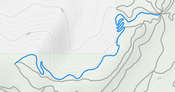 Crosscut Mountain Biking Trail - Trenton, Georgia