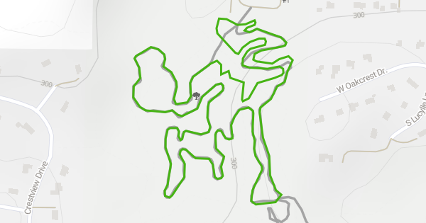 Green Loop Mountain Biking Trail - Waukesha, Wisconsin