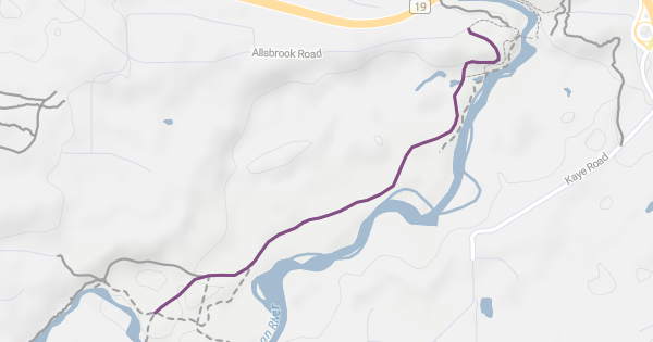 Englishman R. Fish Hatchery Access Road Multi Trail - Parksville