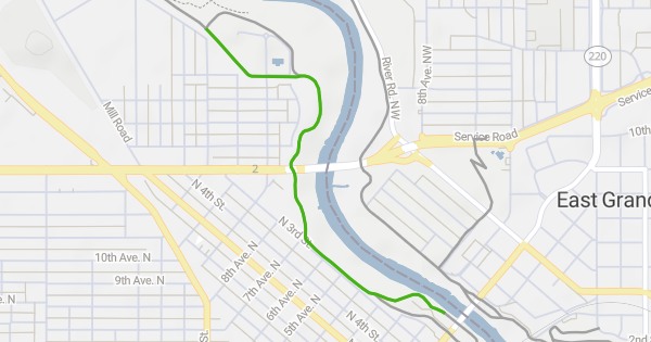Greenway Path (Riverside Park to Community Green Rotary Park) Multi Trail - Grand Forks