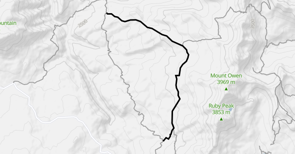 Silver basin Trail Hiking Trail - Crested Butte, Colorado