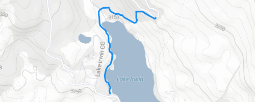 Irwin Lake Trail Hiking Trail - Crested Butte, Colorado