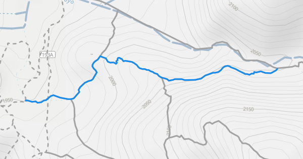 Embudo Horse Trail Bypass Hiking Trail - Albuquerque
