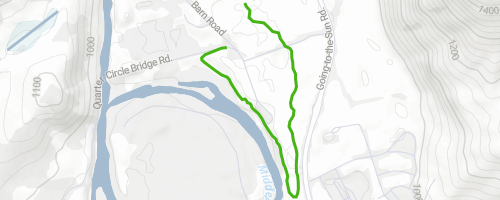 Apgar Flats Horse Trail Horseback Trail - Apgar, Montana