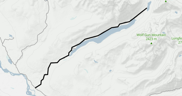 Logging Lake Trail Hiking Trail - Whitefish, Montana